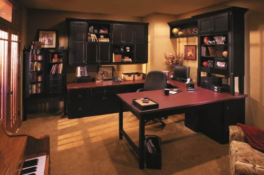 Custom Home Office & Media Center Designs | Remodel Works